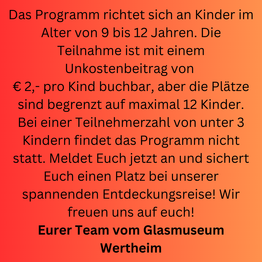 Glas wie Sie es noch nie gesehen haben - Glasmuseum Wertheim e. V.